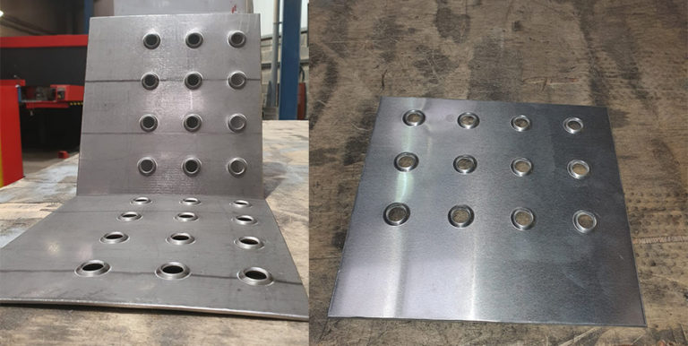Anti-Slip Raised / Raised Hole Panels - Parkway Fabrications